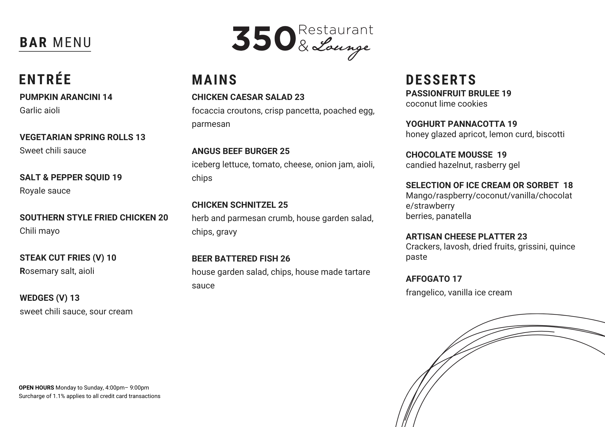 350 LOUNGE AND BAR | Novotel Sydney Parramatta