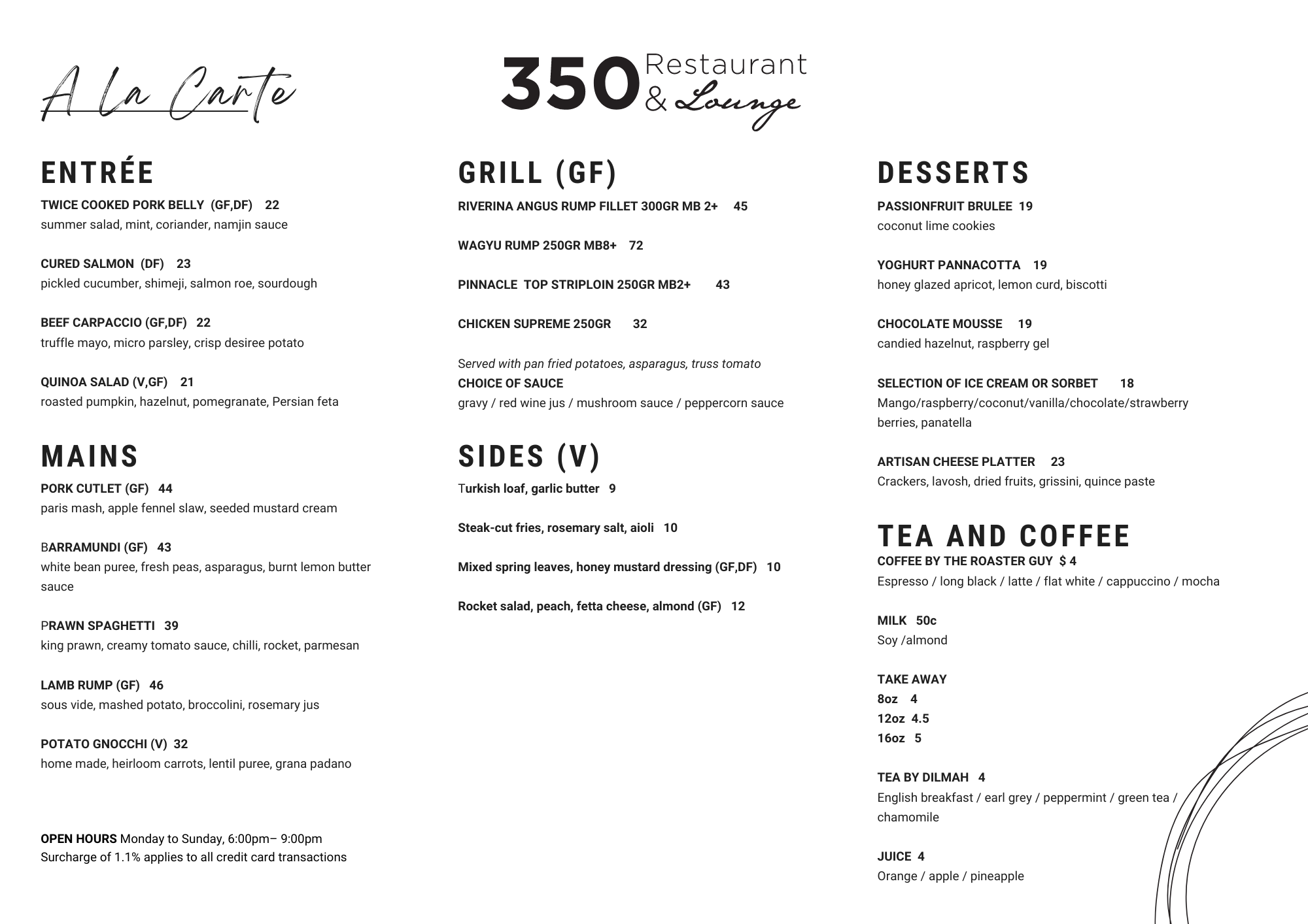 350 Restaurant & Lounge | Parramatta CBD Dining | Novotel Sydney Parramatta